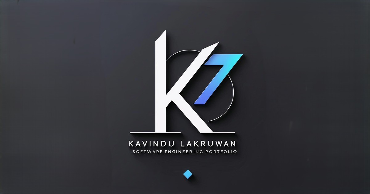 Kavindu Lakruwan | Software Engineering Student | SLIIT Graduate | Full Stack Developer